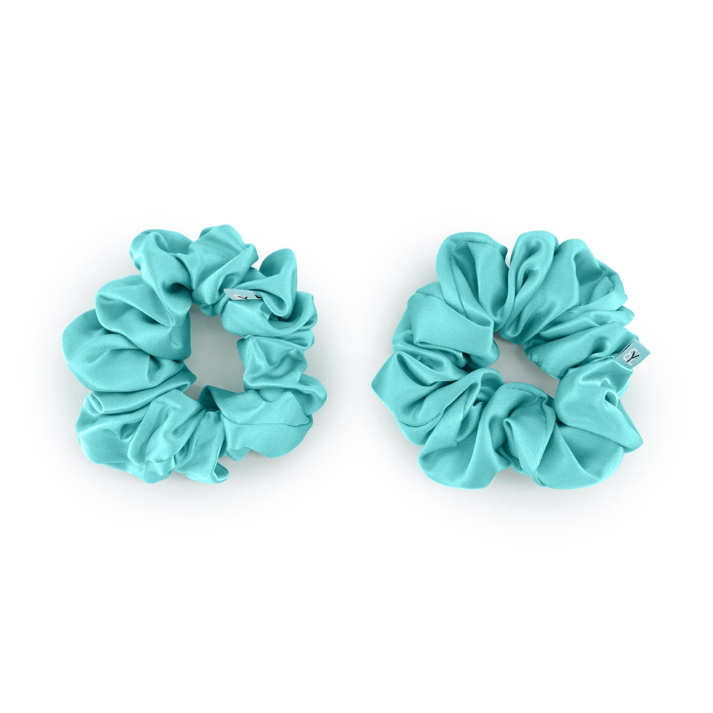 Silk Scrunchies (Medium, set of 2) – Brightly Labs®